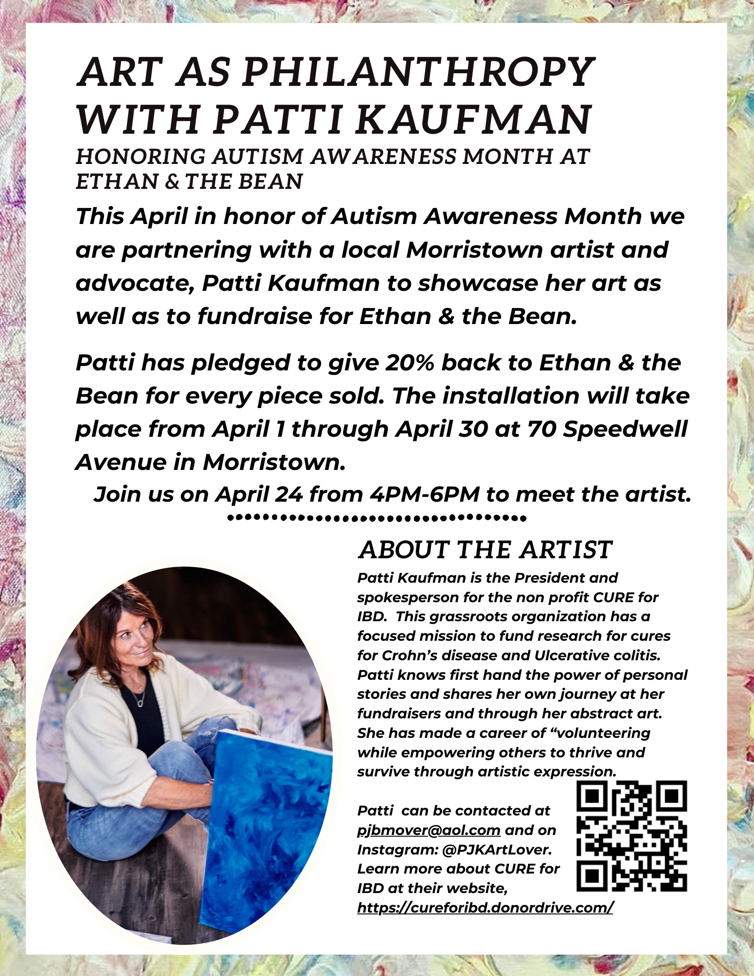 Meet the Artist: Patti Kaufman - Ethan & the Bean